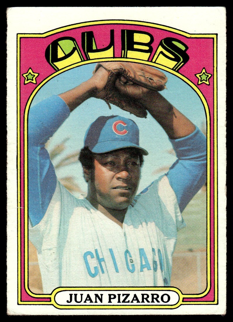 1972 Topps Juan Pizarro Chicago Cubs #18 | eBay