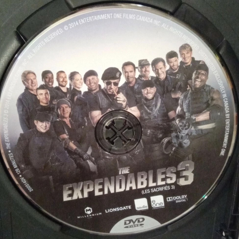 Expendables 3 Dvd Cover Hd