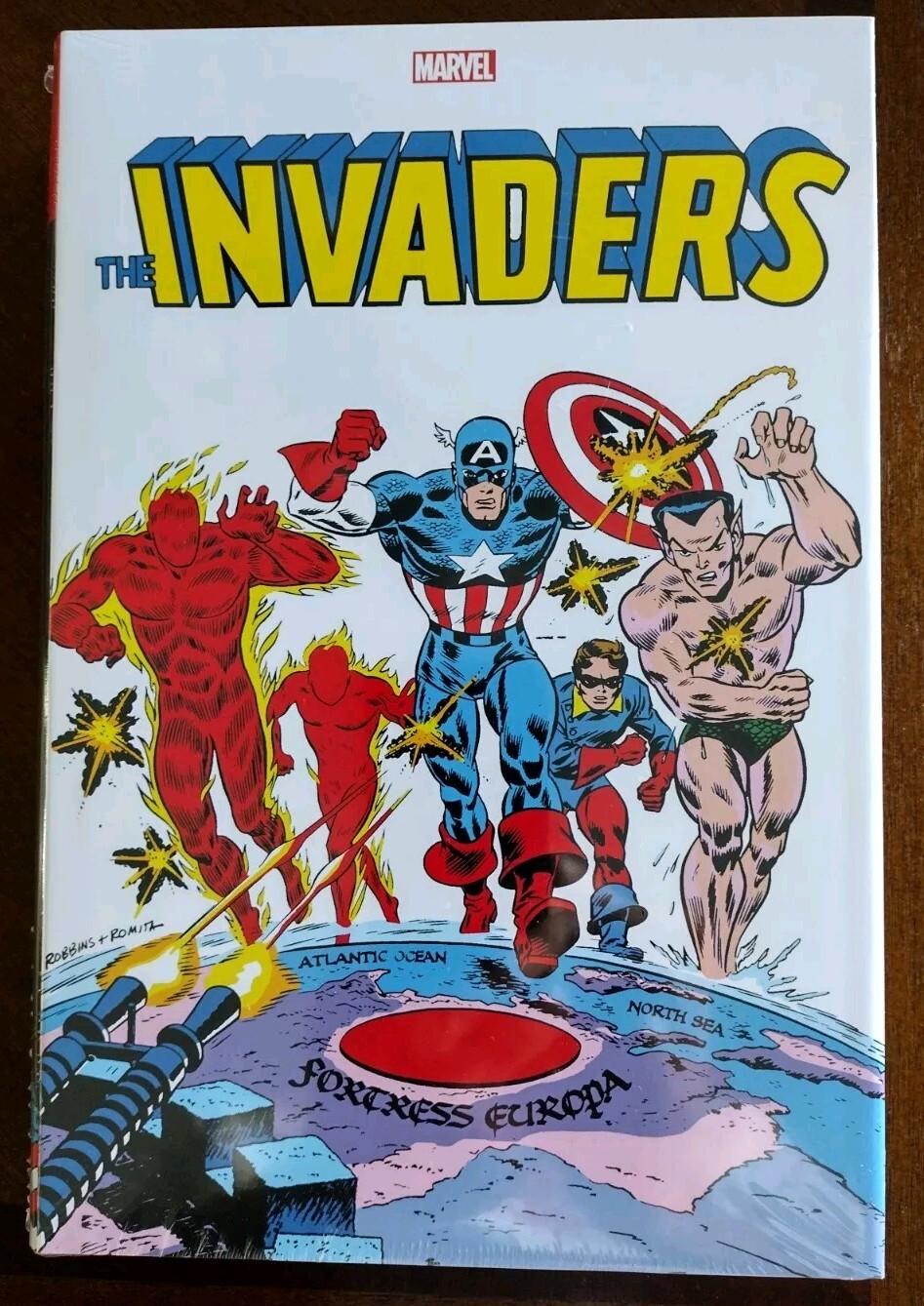 Invaders Omnibus Frank Robbins cover New and Sealed Marvel Roy Thomas ...