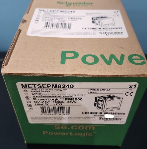 Schneider Electric METSEPM8240 PowerLogic PM8000, PM8240 Power and ...
