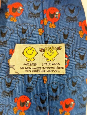 Mr Men Little Miss Necktie Tie / Vintage 90s / KOREA Original | eBay