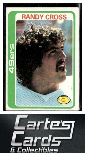 Randy Cross 1978 Topps #231 San Francisco 49ers Rookie | eBay
