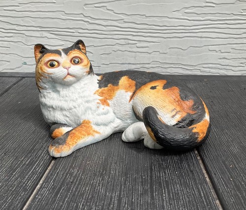 Vintage Franklin Mint Porcelain 1983 Calico Cat "Spellbound" by Eric ...