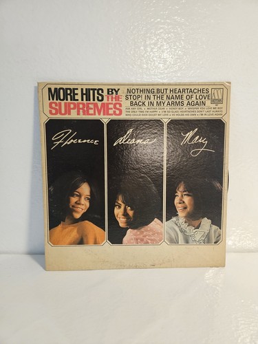 The Supremes-More Hits -1965 12” 33rpm Vinyl LP Record Excellent ...