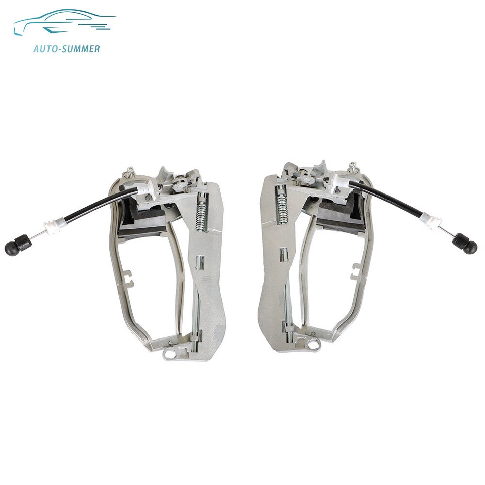 Pair For BMW E53 X5 2000-06 Front Left & Right Side Door Handle Frame ...