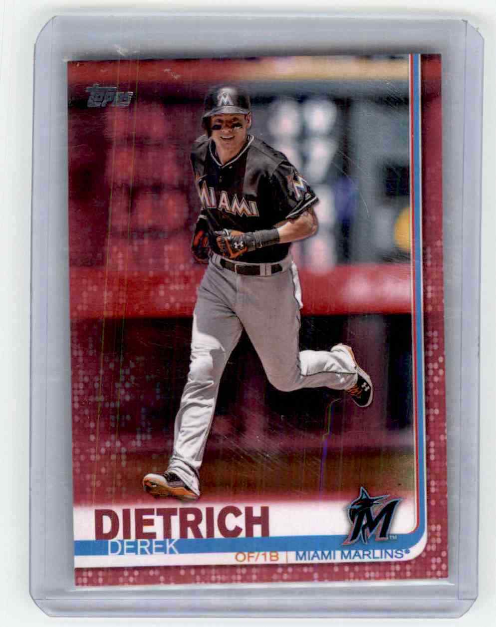 2019 Topps Mothers Day Pink Derek Dietrich 11/50 #65 | eBay