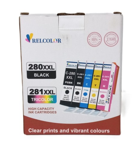 5-Pk/Pack PGI-280XXL CLI-281XXL Ink for Canon Pixma TR8520 TS9520 ...