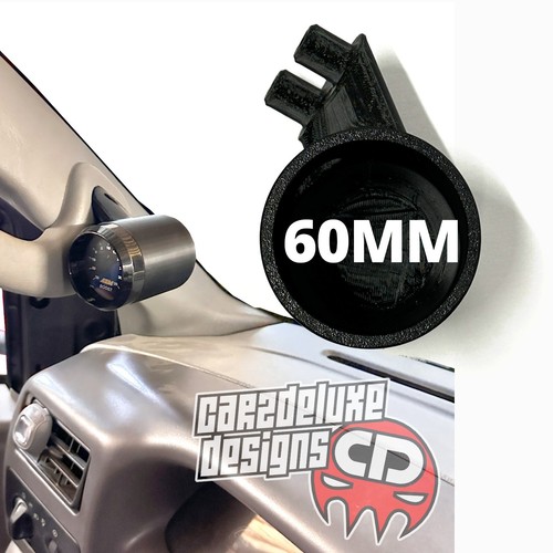 Single 60mm gauge pod mount for 1999-2007 F250 F350 A-pillar handle ...