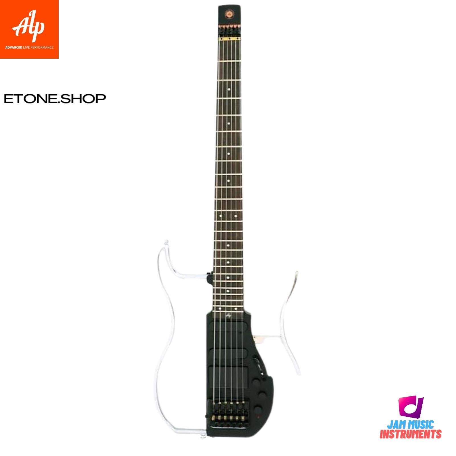 ALP AD-80 Electric Guitar Headless Travel Guitar Foldable Body ...