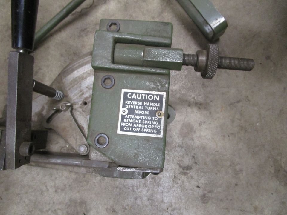 Di-Acro H-2279 Manual Spring Winder Winding Machine USA | eBay
