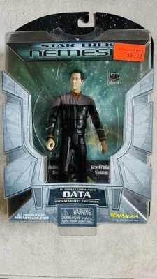 Star Trek Nemesis Lt Commander Data Action Figure Art Asylum 2002 | eBay