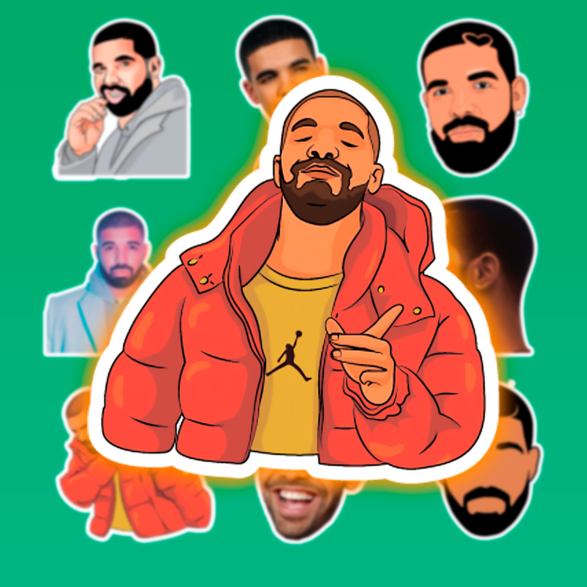 Drake Caricature