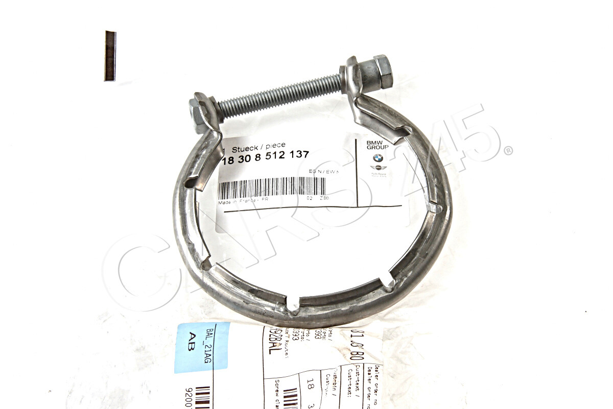 Genuine BMW MINI X1 X3 X5 Cooper One E38 E60 E61 E65 V-Band Clamp ...
