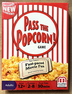 PASS THE POPCORN movie trivia game bonus Retro Booster 80's 90's Game ...