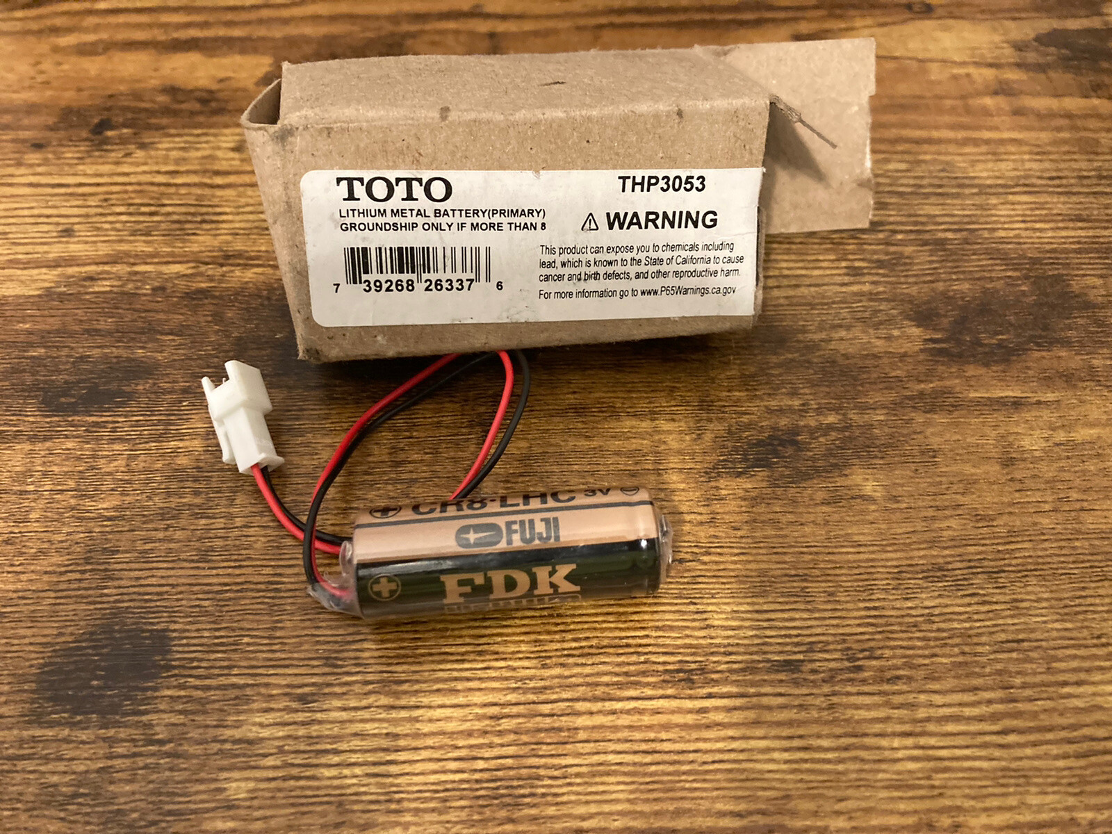 TOTO THP3053 Lithium Battery,Toto | eBay