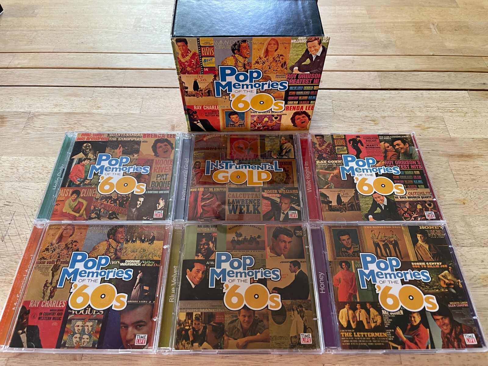 Time Life Music - Pop Memories of the 60's - Complete 10 CD Music Box ...