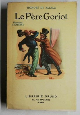 Rare Antique Book The Father Goriot Honoré De Balzac Grund Bookstore ...