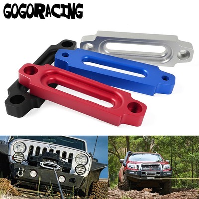 Universal ATV UTV Hawse Fairlead Winch Synthetic Rope Bolt Pattern 4.8 ...