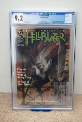HELLBLAZER #1 (1988) - CGC 9.2 1ST JOHN CONSTANTINE IN SELF TITLE! | eBay