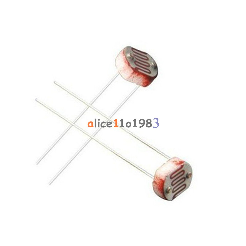 50PCS Photo Light Sensitive Resistor Photoresistor Optoresistor 5mm ...