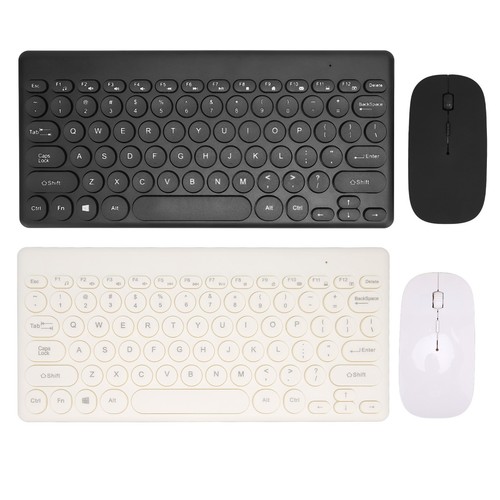 Keyboard Mouse Set Wireless 2.4G 78Keys Keyboard 4Keys Mouse Buttons ...