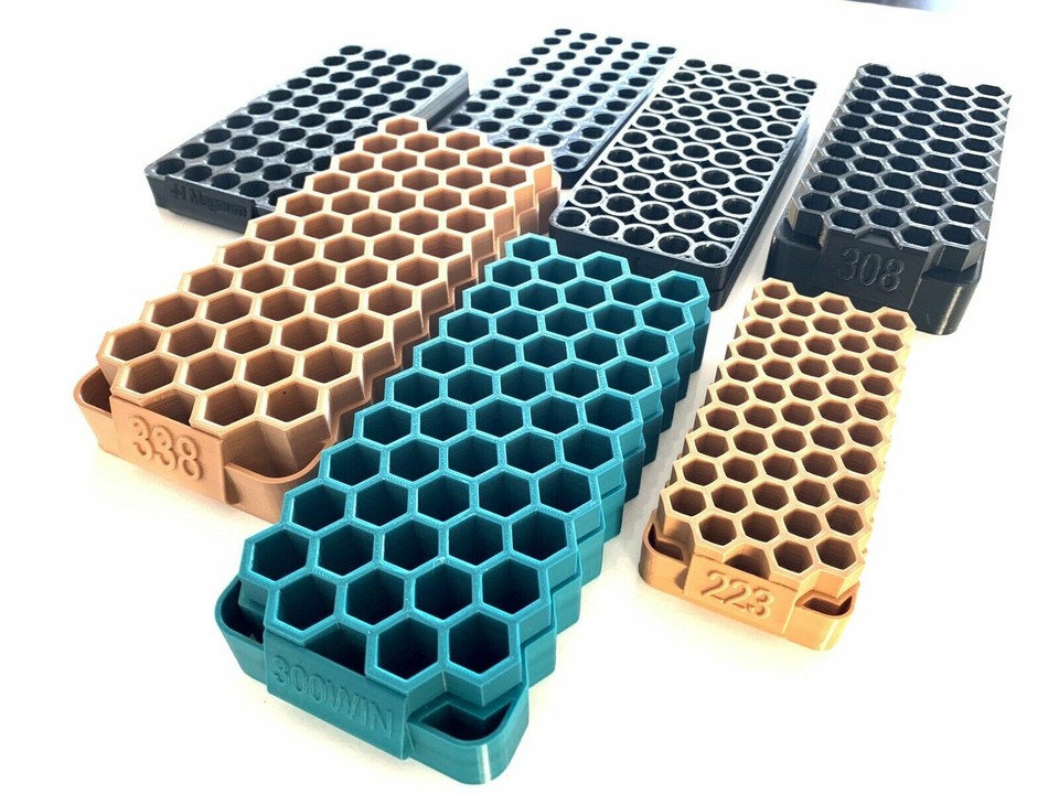 Bullet Reloading Tray. Case Holder. Reloading Block. Reloading Station ...