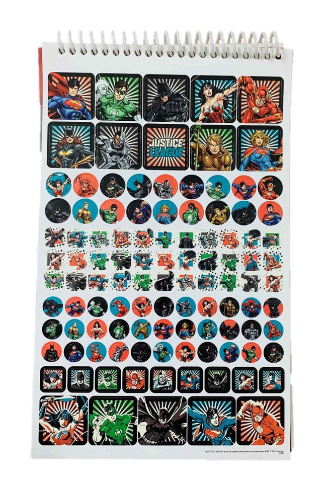 DC Comics Justice League Activity Gift Set ~ Justice League (7 Items, 1 ...