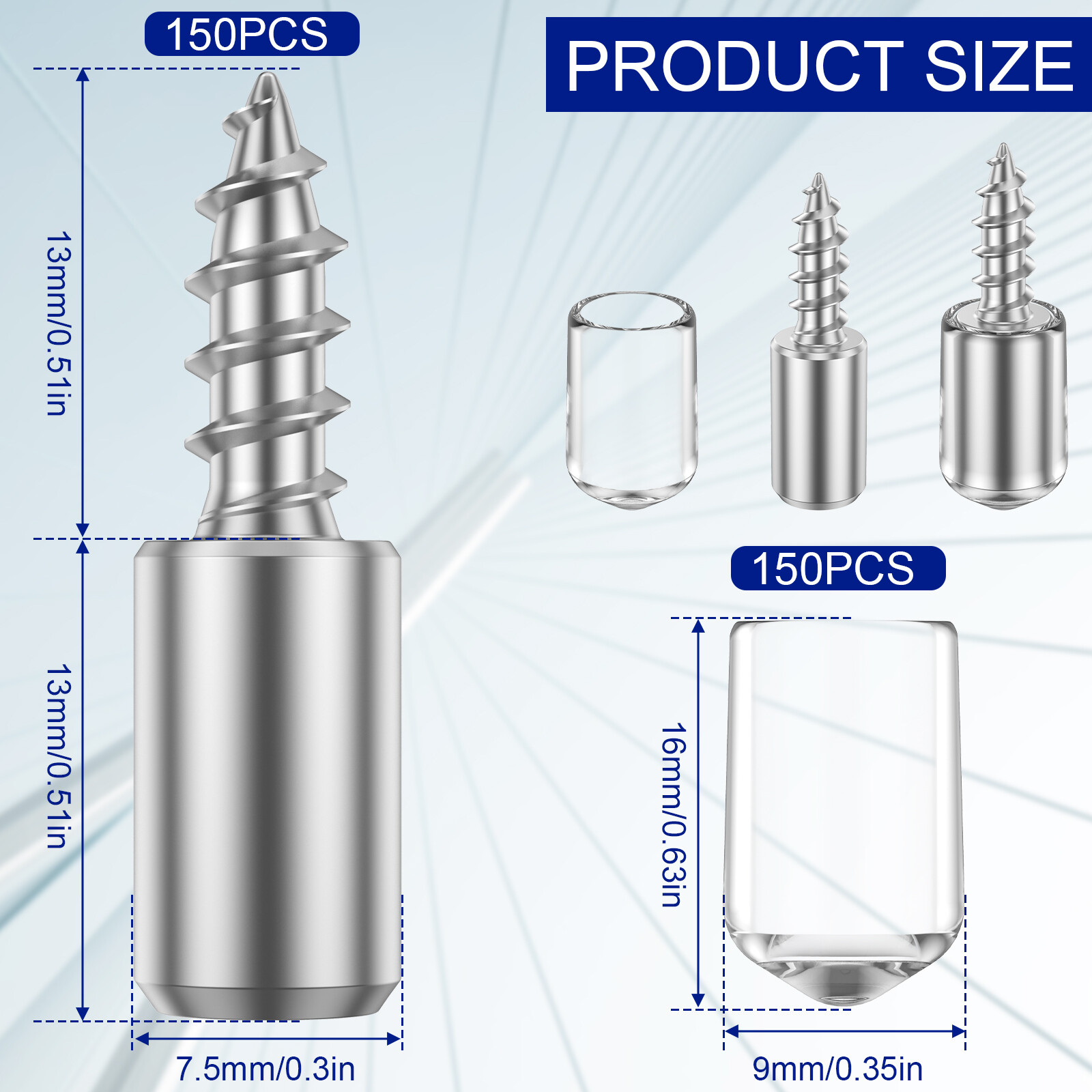 150Pcs Self-Tapping Screws Shelf Bracket Screws Pegs with Dust Cover | eBay