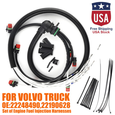 OME 22248490 Engine Injector Wire Harness Fit For Volvo Truck FMFH D13 ...