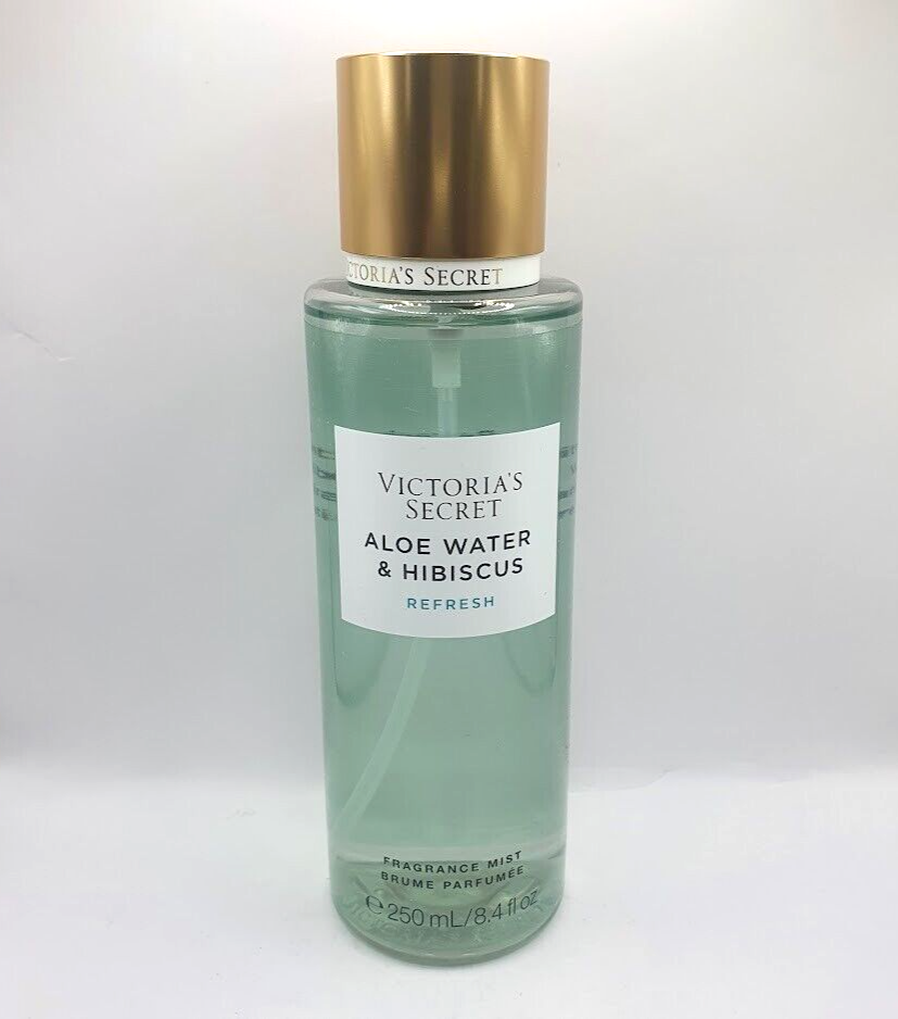 VICTORIA'S SECRET ALOE WATER & HIBISCUS BODY MIST 8.4 FL OZ LIMITED ...