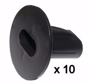 10 Plastic Hole Tidy Wall Grommet Sky twin Double Coax Aerial Cable ...