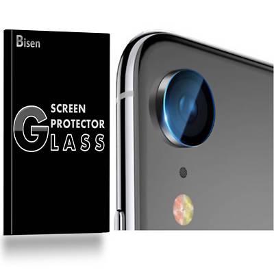 Rear Camera of iPhone XR [3-PACK BISEN] Tempered Glass Screen Protector ...