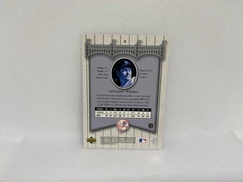 2003 Upper Deck -Yankees Signature Series --AL GETTEL #2 | eBay