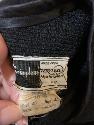 Vintage 1960s Crimplene Shell Top With Button Detail | eBay