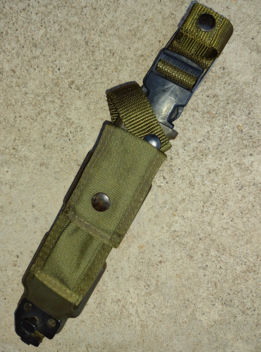 ORIGINAL USGI M9 BAYONET SCABBARD ONLY w/ POUCH & BELT CLIP | eBay