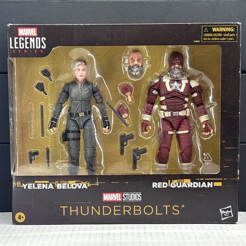 Hasbro Marvel Legends Thunderbolts* Yelena Belova & Red Guardian Figure ...