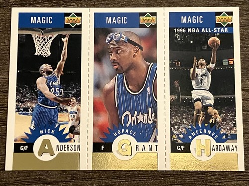 1996 Collectors Choice Orlando Magic Anderson Horace Grant Anfernee ...