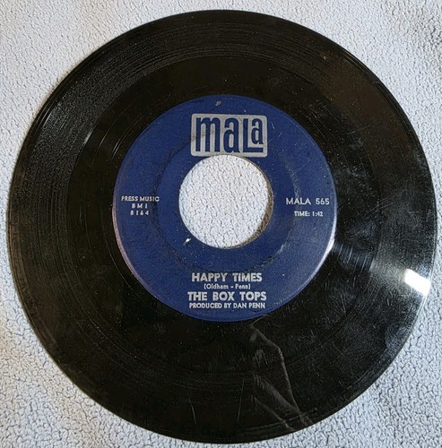 The Box Tops - 45RPM - The Letter, Happy Times - Mala Records - 1967 | eBay