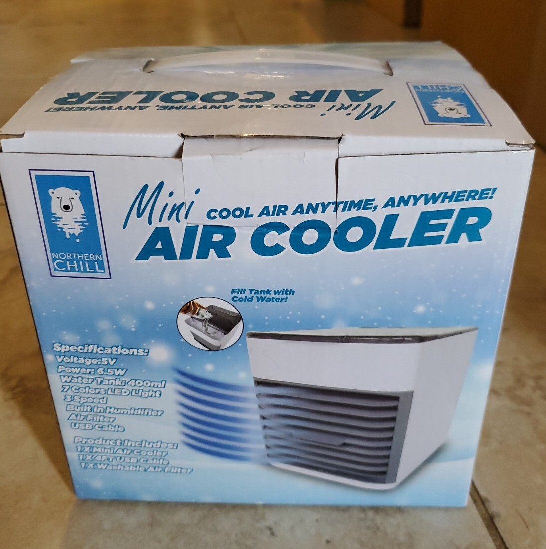 Northern Chill Portable Air Cooler - Cool Air Anytime & Anywhere | eBay