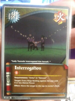 Naruto CCG Interrogation 601 Foil | eBay