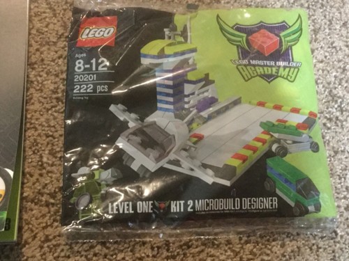 New LEGO Master Builder Academy Set #20201 MBA Microbuild Designer Kit ...