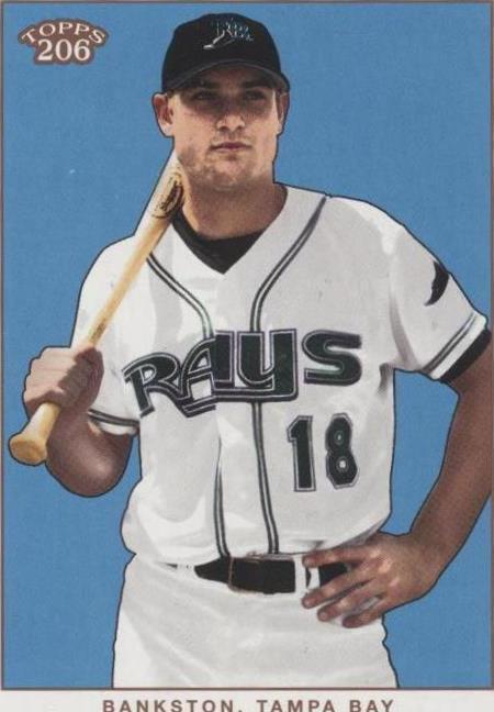 2002 Topps 206 - Wes Bankston #423 Solid Blue Background for sale ...