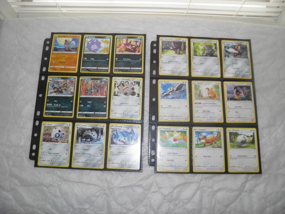 Pokemon Crown Zenith MASTER SET STARTER ALL Common & Uncommon 71 Cards ...