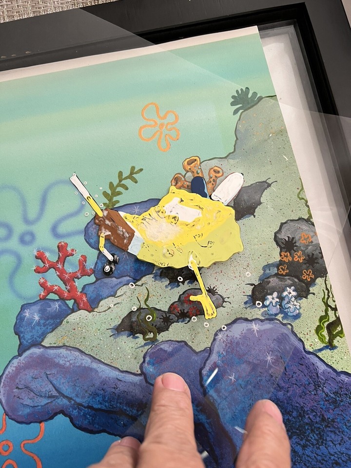spongebob squarepants animation cel | eBay