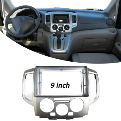 Car Fascia Stereo Radio Bezel Panel Frame Trim 2 Din For Nissan NV200 ...