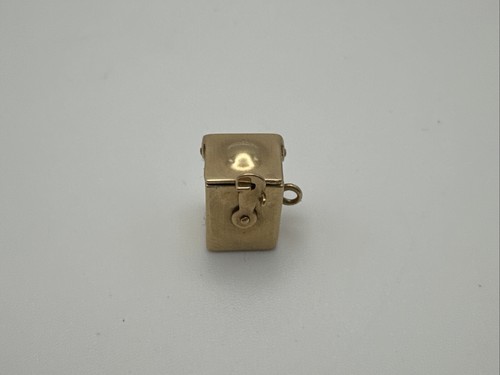 Unique 10k Yellow Gold Jack in The Box, 3/8"x1/4" Charm, 2.3g | eBay