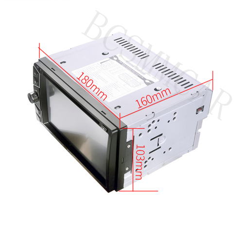 Car Stereo Touch Screen DVD Player FM Radio Bluetooth Hands-free Call ...