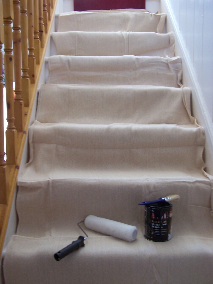 Cotton Dust Sheet Large Professional Quality DIY Decorating Sheets ...