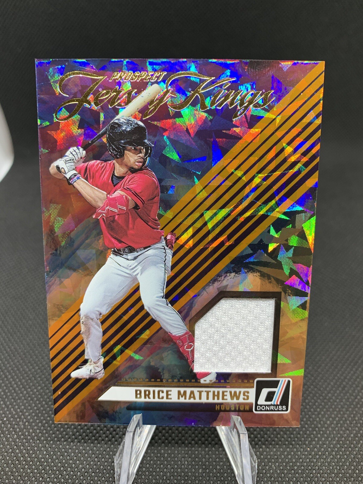 2024 Donruss - Prospect Jersey Kings Orange Ice #PJK-BM Brice Matthews ...