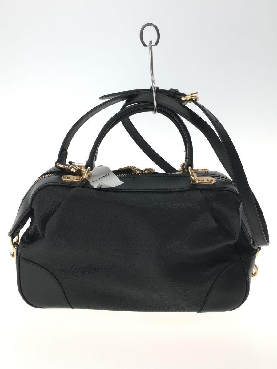 COACH Rowan Satchel Handbag Leather BLK 69621 - Gem